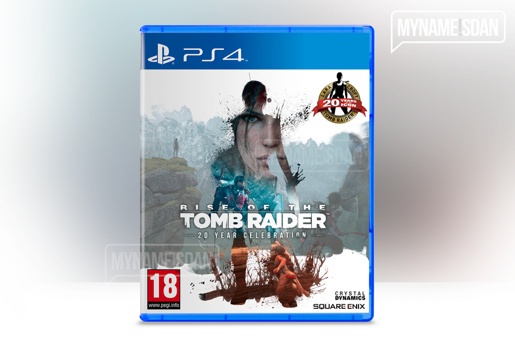 Customisable PlayStation 4 Game Case PSD file | My Name is Dan