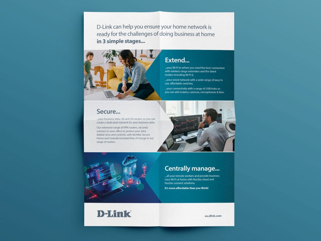 Brochure & Flyer | The Ultimate Working From Home | My Name is Dan