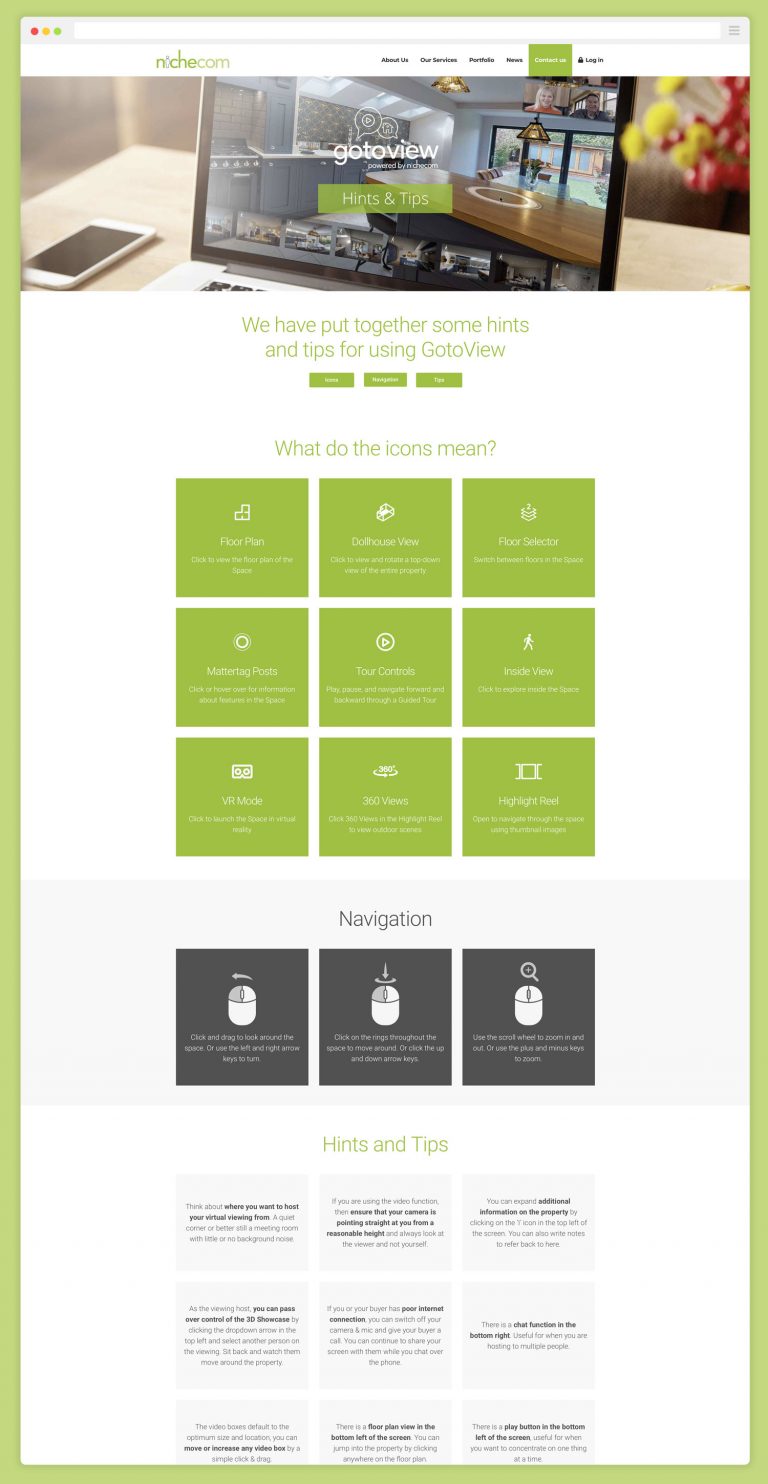 Logo & Web Page Design for GotoView - My Name is Dan