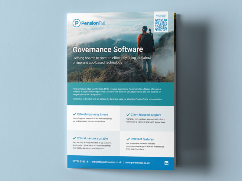 Pension Pal Promotional Brochure Design - My Name is Dan