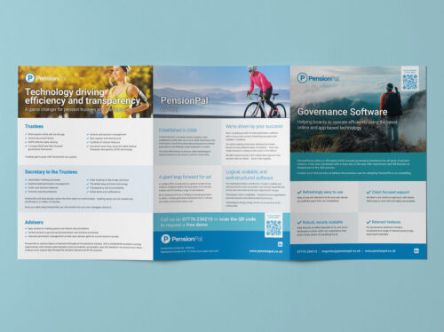 Pension Pal Promotional Brochure Design - My Name is Dan